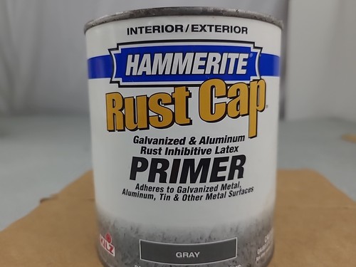 1x Hammerite Rust Cap Primer GRAY 1 Quart Discontinued Aluminum | eBay