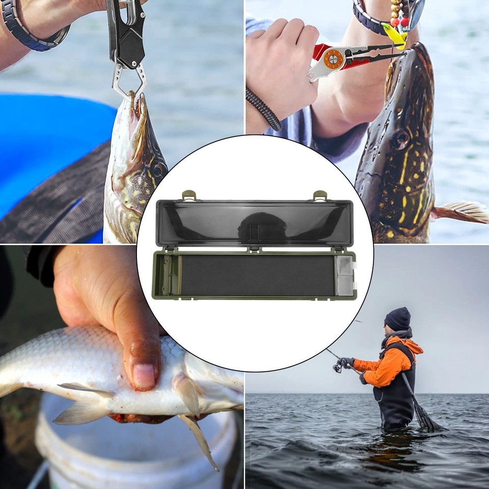 Carp Rig Box with Fish Hook, Carp Fishing Storage Box, Rig Board with ...