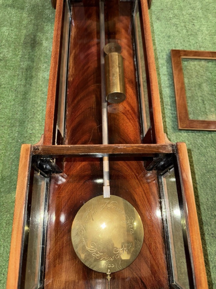 Rare Antique Laterndluhr Vienna Regulator Wall Clock - Josef Konvička ...