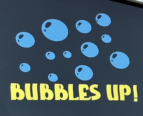 Jimmy Buffett BUBBLES UP Tropical car sticker decal 5 1/4 X 3 3/4 in | eBay