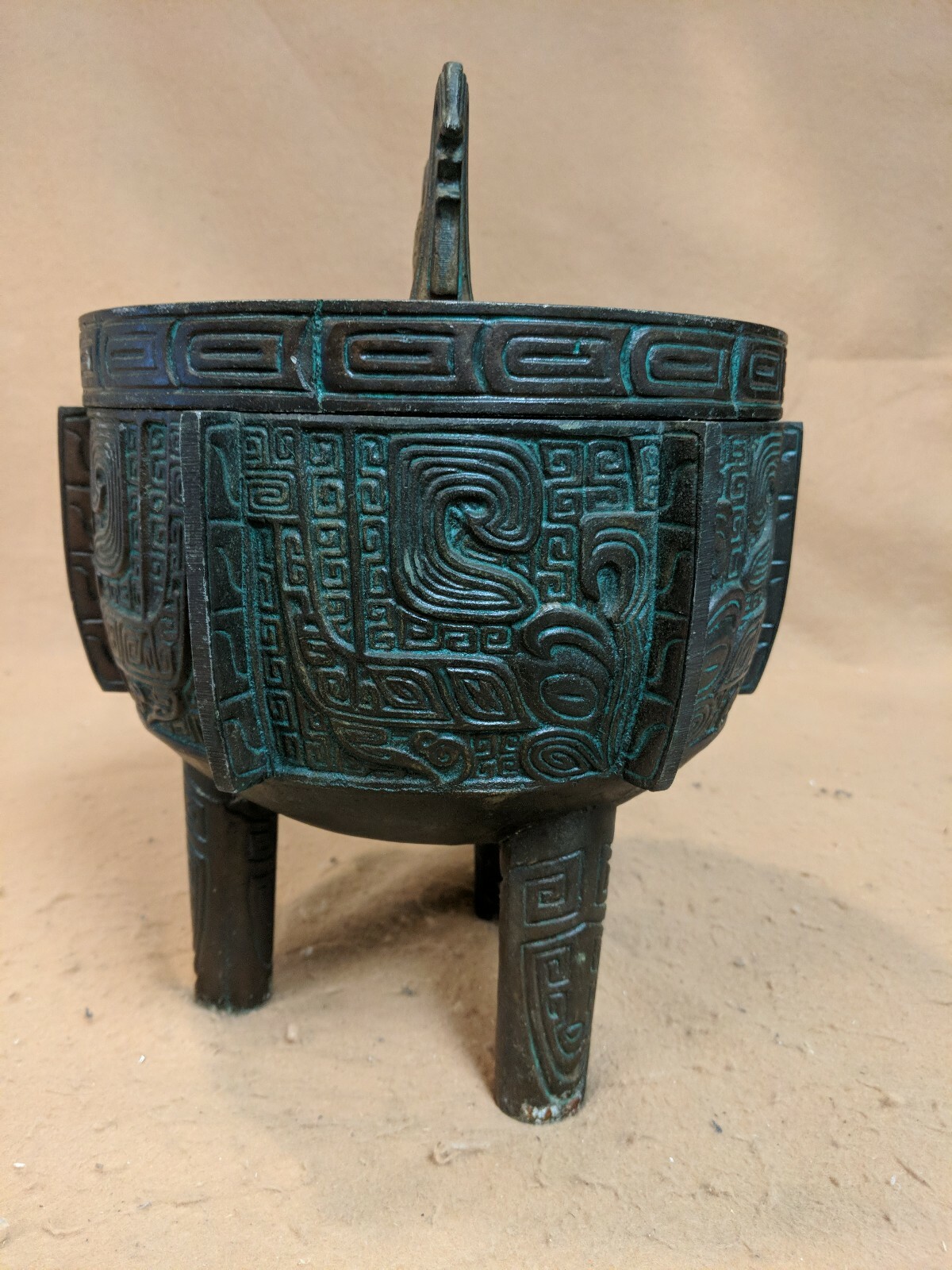 Vintage 1960s James Mont Style Aztec Ice Bucket | eBay