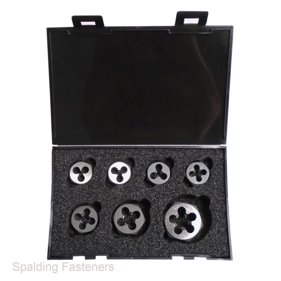 Metric Coarse Solid Hexagon Die Nuts British Steel M2 To M20 Individual ...