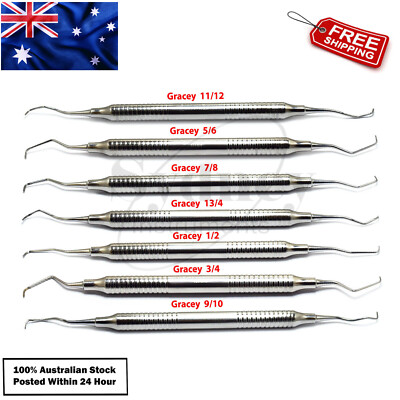 Periodontal Curettes Dental Gracey Curette Perio Instruments Double ...
