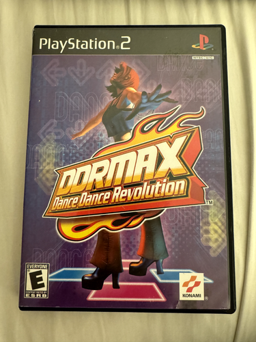 DDR MAX: Dance Dance Revolution (Sony PlayStation 2) Complete In Box ...