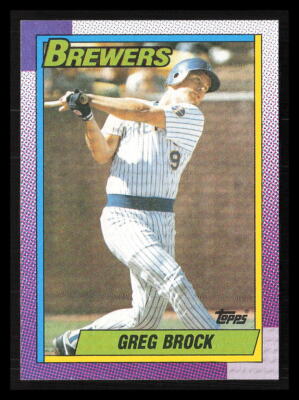 1990 Topps #139 Greg Brock Excellent | eBay