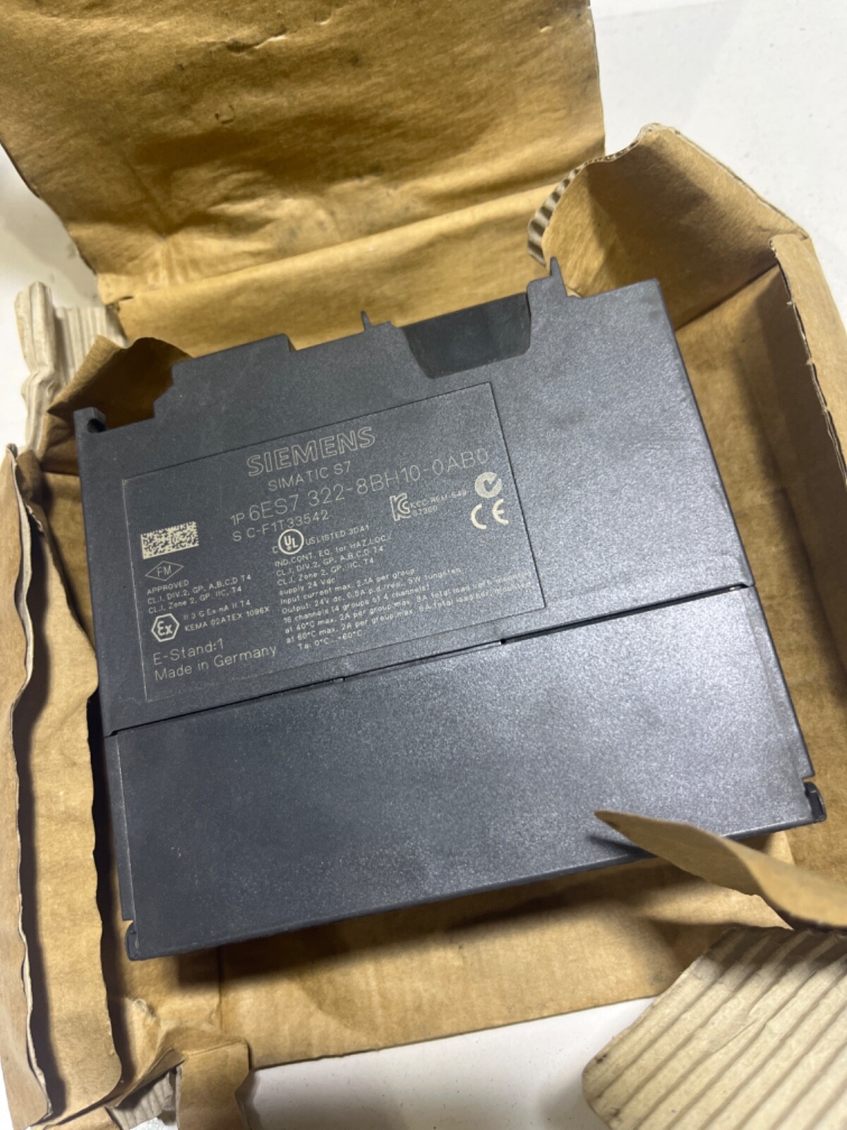 New Siemens 6ES7322-8BH10-0AB0 Digital Output SM322 S7-300 | eBay