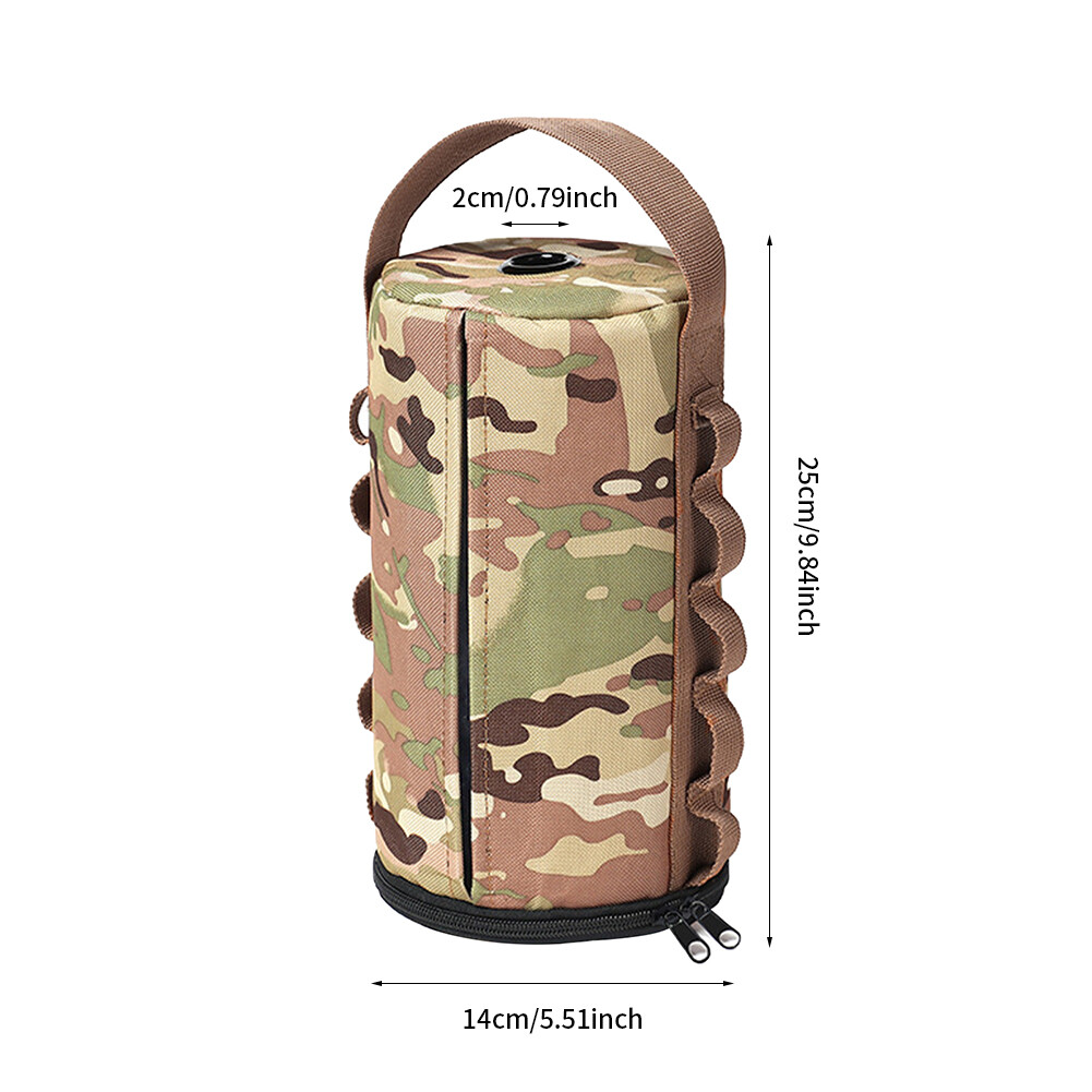 Camouflage Roll Paper Holder Multifunctional Outdoor Camping Toilet ...