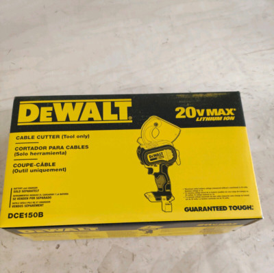 DEWALT DCE150B 20V MAX* Cable Cutting Tool (Tool Only) 885911472715| eBay