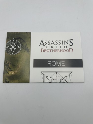 Assassin's Creed Brother Limited Edition Map Of Rome Poster | eBay