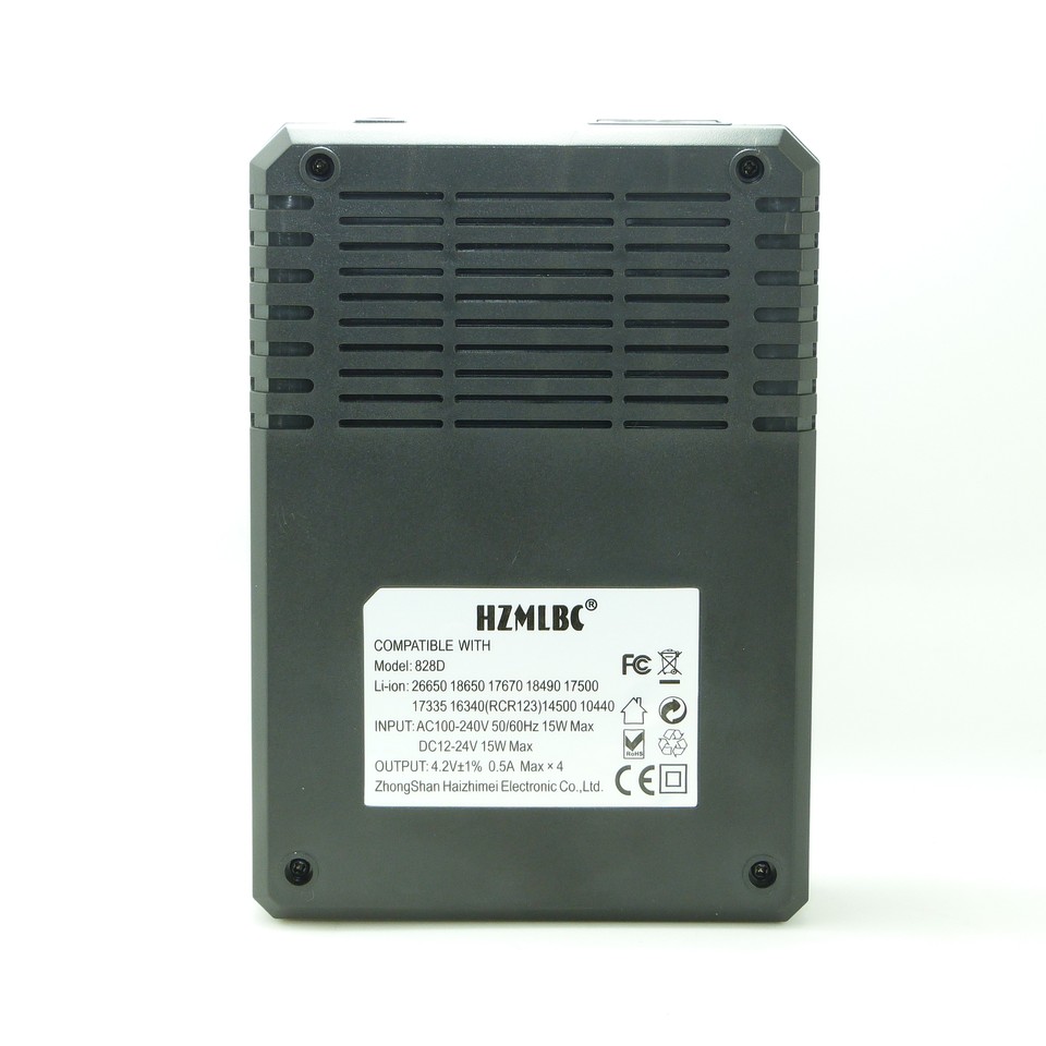 Four-Slot Lithium Battery Charger US Plug 4 Slot Universal For 1865 ...