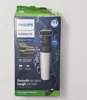 Phillips Norelco Bodygroom Series 5000 Showerproof Body Trimmer BG5025 ...