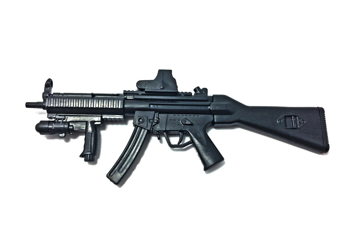Scale Hot Toys Swat Team Mp5 Machine Gun
