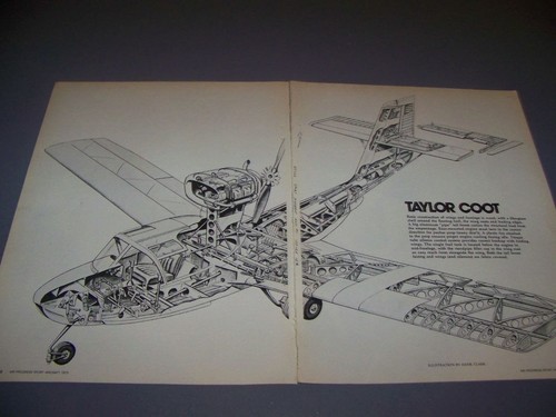 VINTAGE..TAYLOR COOT...DETAILS/CUTAWAY/HISTORY ..RARE! (901E) | eBay