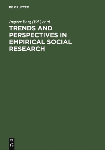 Ingwer Borg Trends and Perspectives in Empirical (Gebundene Ausgabe ...
