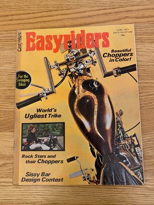 Easy Riders Magazine Issue #1 June 1971 Easyriders Motorcycle Choppers ...