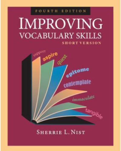 Improving Vocabulary Skills: Short Version by Sherrie L. Nist ...