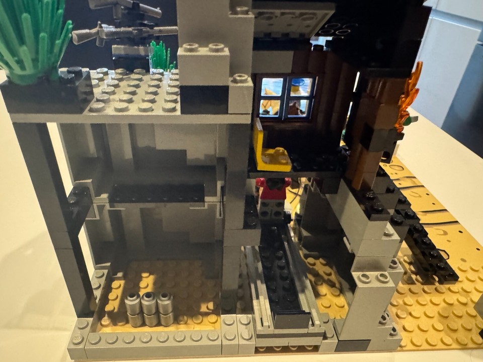 LEGO (vintage) Western set 6761 - Bandit's Secret Hide-Out - 100% ...