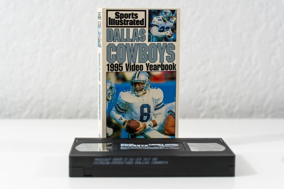 Sports Illustrated Dallas Cowboys 1995 Video Yearbook (1995) VHS Tape ...