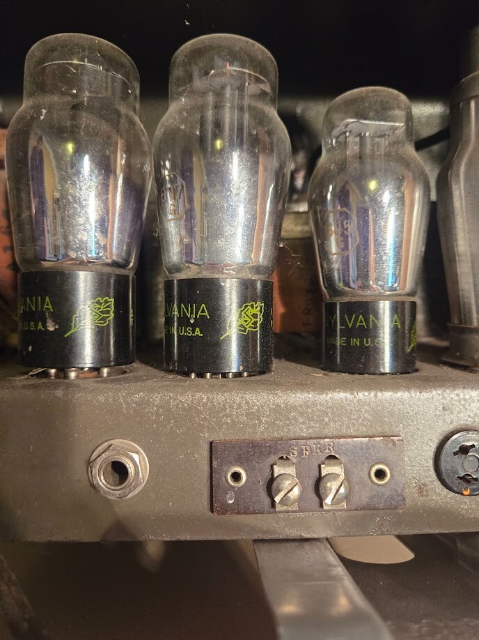 vintage amplifier Electro Aid Dual Triode Tube Amp Audio Tube Amplifier ...