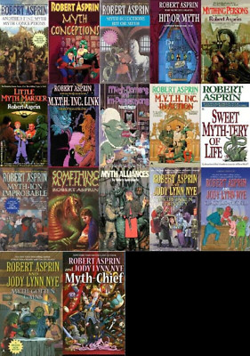 Complete Set Series - Lot of 17 Myth Adventures books by Robert Asprin ...