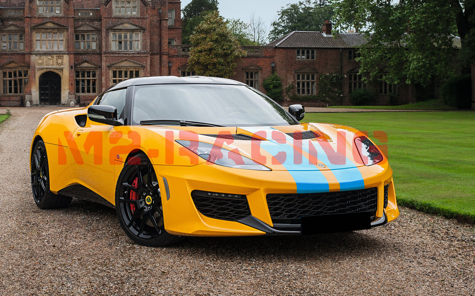 Matte Color Racing Stripes Vinyl Wrap Sticker Decal For Lotus Stripe ...