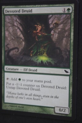 Magic the Gathering "Devoted Druid" 110/301 | eBay