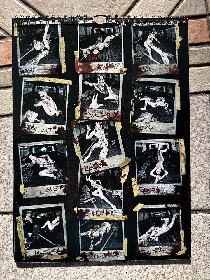 Clod The Ripper serial tattooist calendar 2014 (sexy Calendar ...