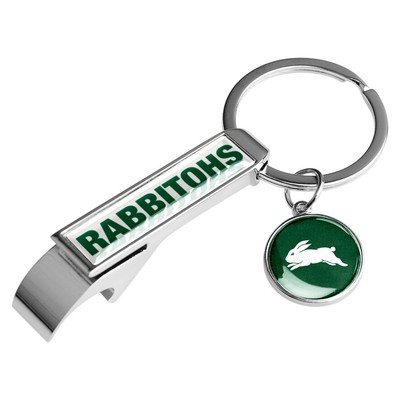 South Sydney Rabbitohs NRL Metal Keyring Bottle opener with Pendant | eBay