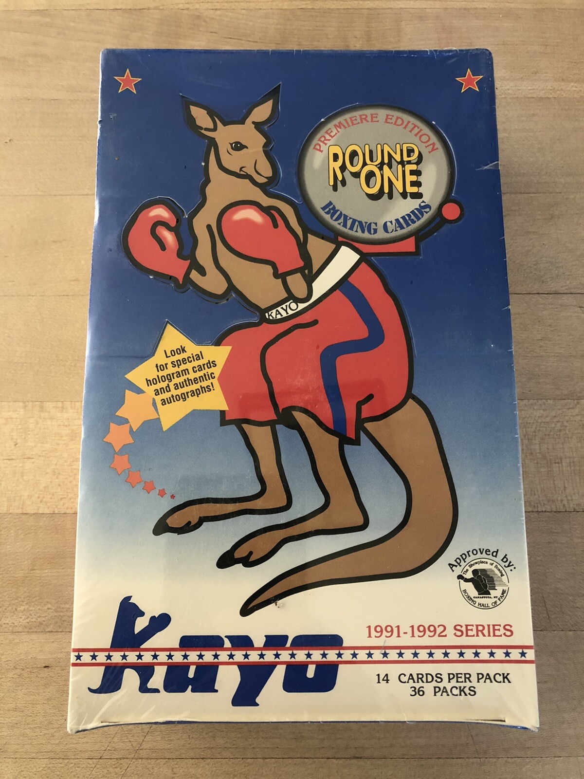 1991 - 1992 Kayo Boxing Round 1 Factory Sealed Unopened Box - 36 Packs ...