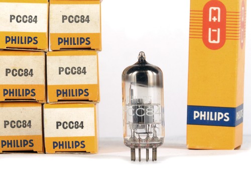 ONE PCC84/7AN7 PHILIPS NOS BRITISH Tube Röhre Valvola Tubes 진공관 真空管 电子管 ...