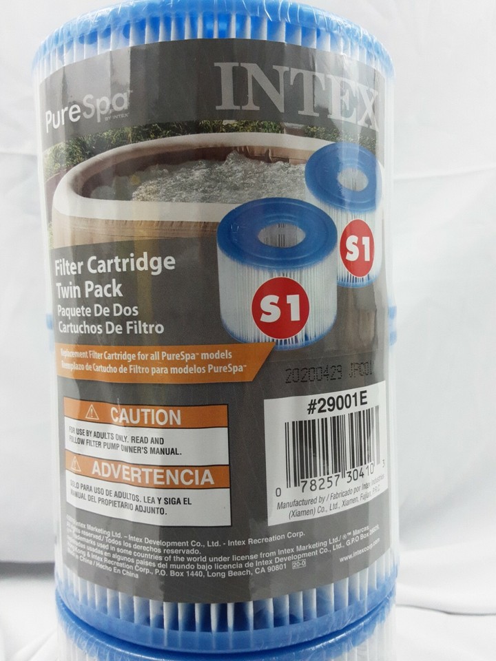 Intex PureSpa Type S1 Filter Cartridge Twin Pack x2 785983739436| eBay