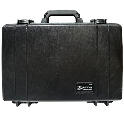 Pelican 1490 Laptop Notebook Computer Hard Carry Case with Lid ...