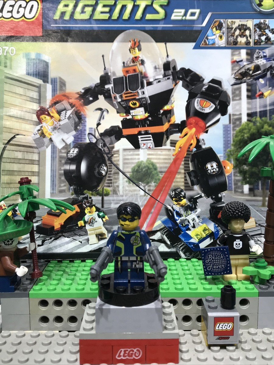 Lego Agents Wallpapers LEGO 8969 4 Wheeling Pursuit Set Parts List