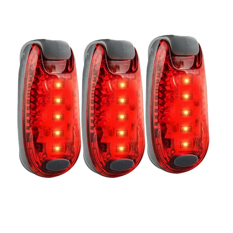 5LED USB Bike Bicycle Cycling Light Rear Tail Flashing Safety Warning ...