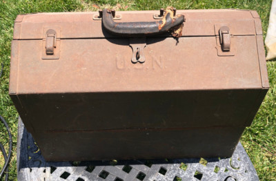 WWII USN NAVY Air Force U.S.N N.A.F 1140-1 Toolbox Kennedy vintage | eBay