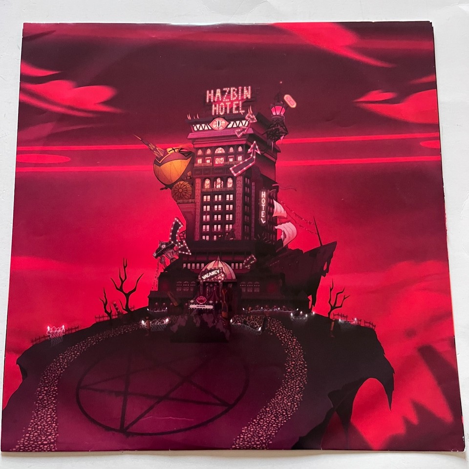 Hazbin Hotel Season One Soundtrack Fire Red Vinyl LP 2024 A24M018 Used ...