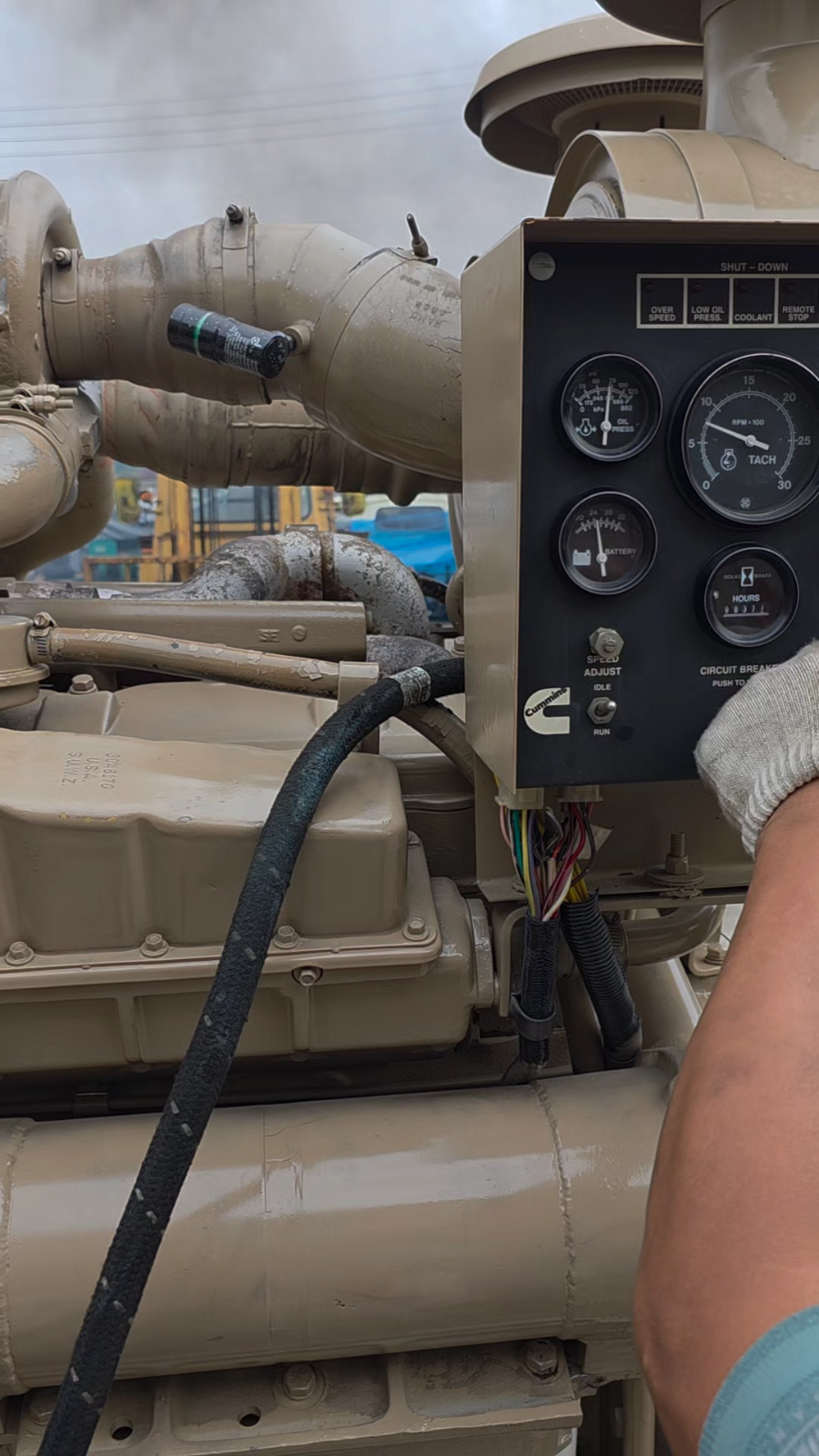 600 KW Cummins VTA-28G5 diesel generator.(Ocean container shipping) | eBay