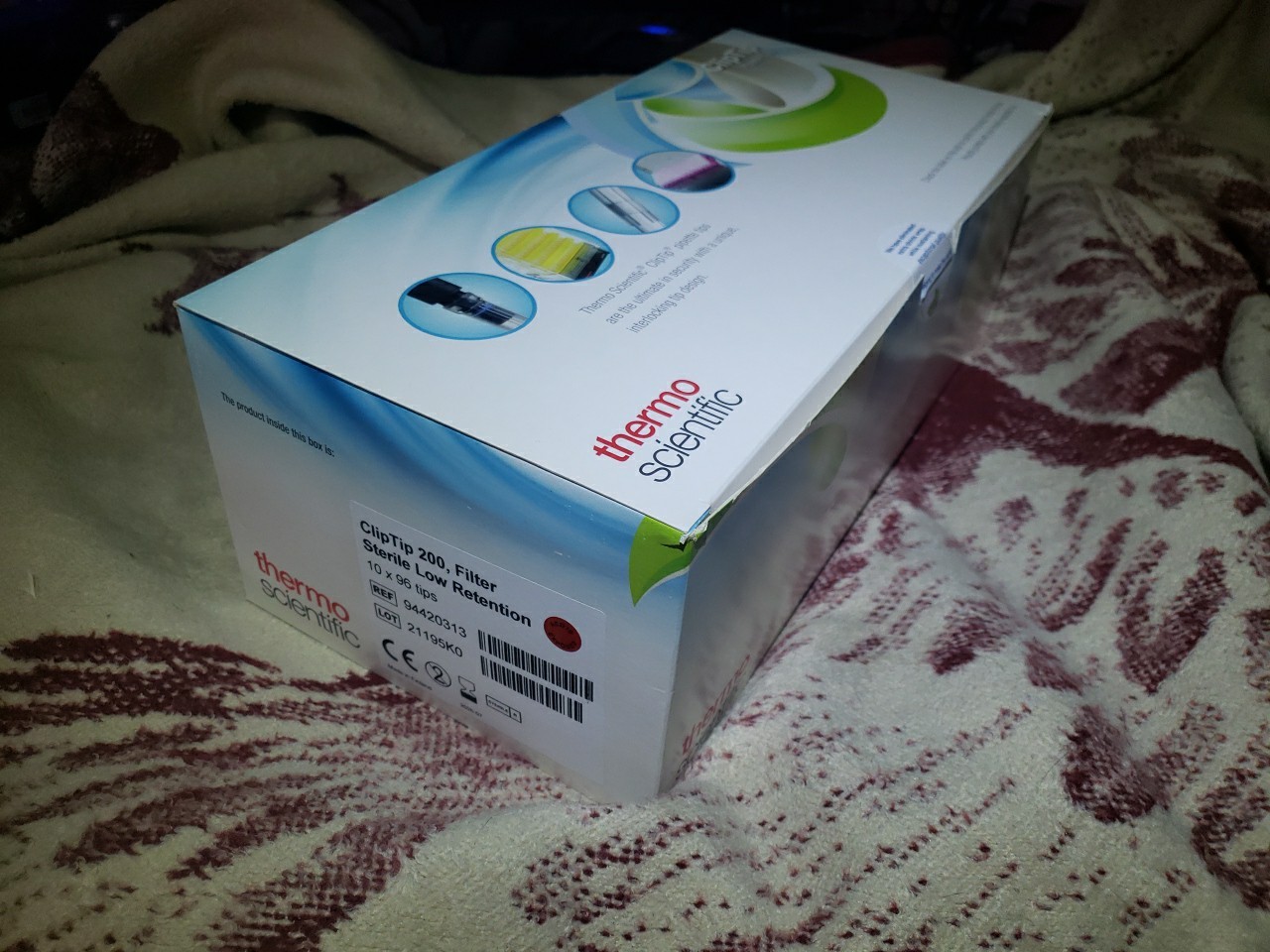 Thermo Scientific 94420313 Clip Tip 200 Filter Sterile Low Retention 10 ...