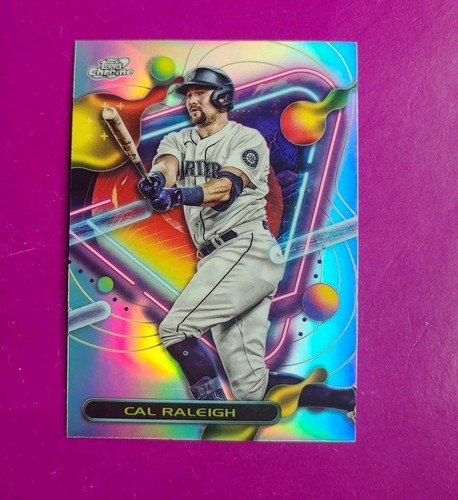 2023 Topps Cosmic Chrome Cal Raleigh Refractor Card | eBay