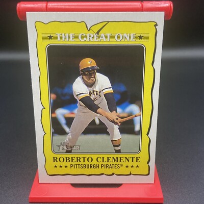 2021 Topps Heritage Roberto Clemente The Great One Card Pittsburgh ...