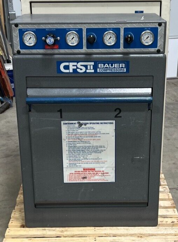 Bauer CFS-II 2 Position Containment Fill Station (SCUBA, SCBA ...