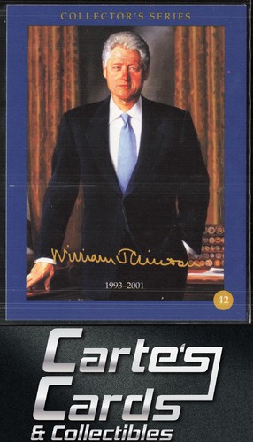 Bill Clinton 2006 United States President Collector Cards #42 | eBay