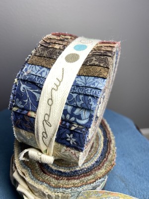 MODA Fabrics THE MORRIS WORKSHOP 1872-1887 BY BARBARA BRACKMAN 2 Jelly ...