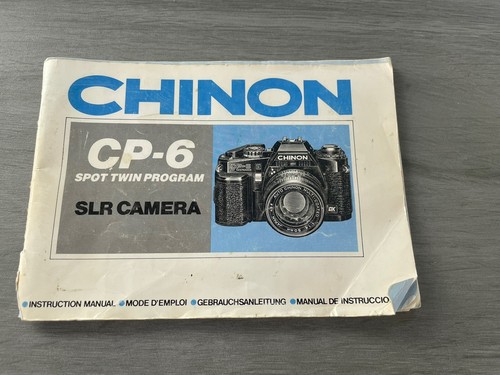 CHINON CP-6 Spot Twin SLR Instruction User Manual and Guide | eBay