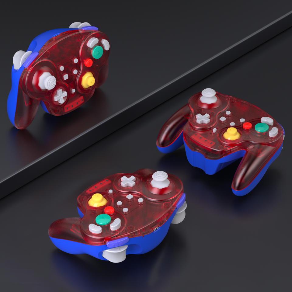 2.4G Wireless Gamecube Controller for Nintendo Gamecube GC Rechargeable ...