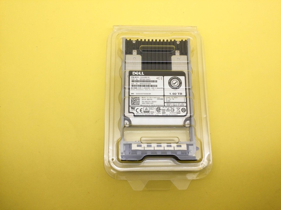 R87FK DELL 1.92TB READ INTENSIVE SAS 12GBPS 512N 2.5INCH HOT PLUG SSD ...