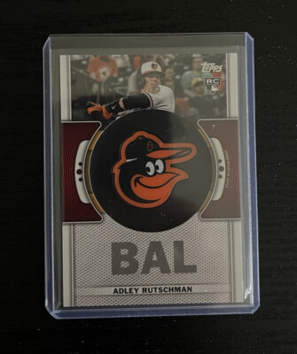 Adley Rutschman 2023 Topps RC Commemorative Team Logo Patch Relic Card ...