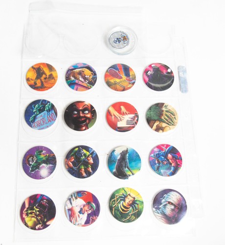 Vintage Goosebumps Pog set Great condition + official Slammer Curly | eBay