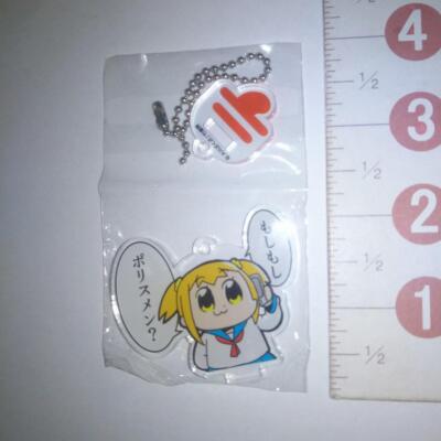 A72744 Pop Team Epic Poptepipic Acrylic stand keychain "moshimoshi ...