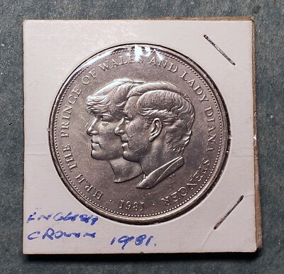 1981 UK - Charles & Diana Wedding Crown - UNC | eBay Australia